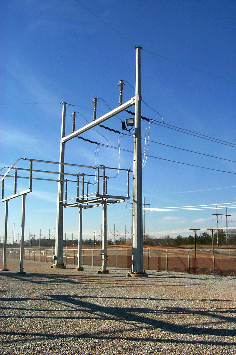 3 Common Steel Structures Found Inside a Substation